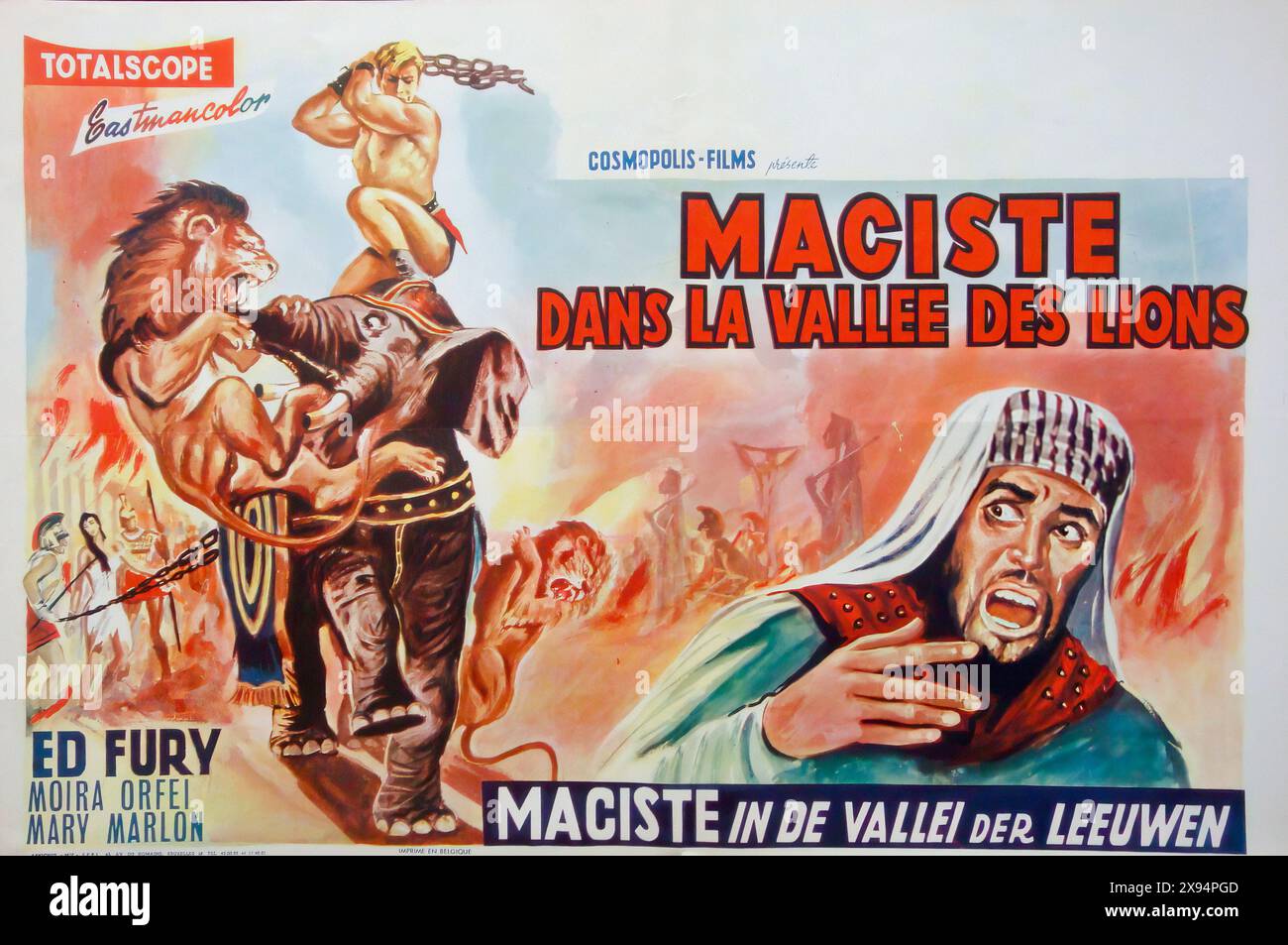 URSUS IN THE VALLEY OF THE LIONS 002 - Vintage Belgian (French and ...