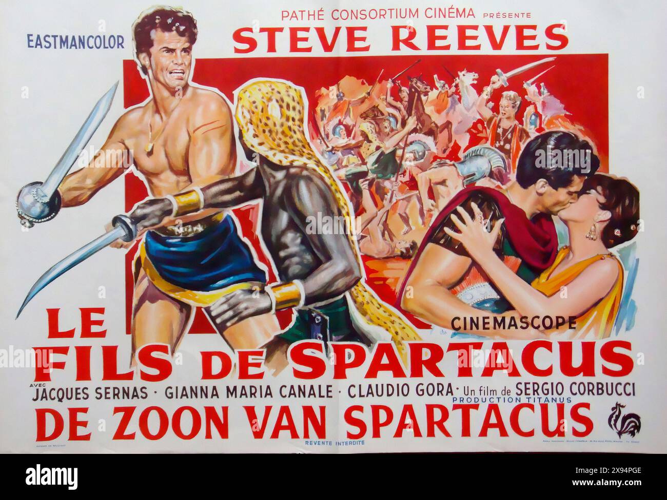 SLAVE, THE (1963) - Vintage Belgian (French and Flemish) Movie Poster Stock Photo - Alamy