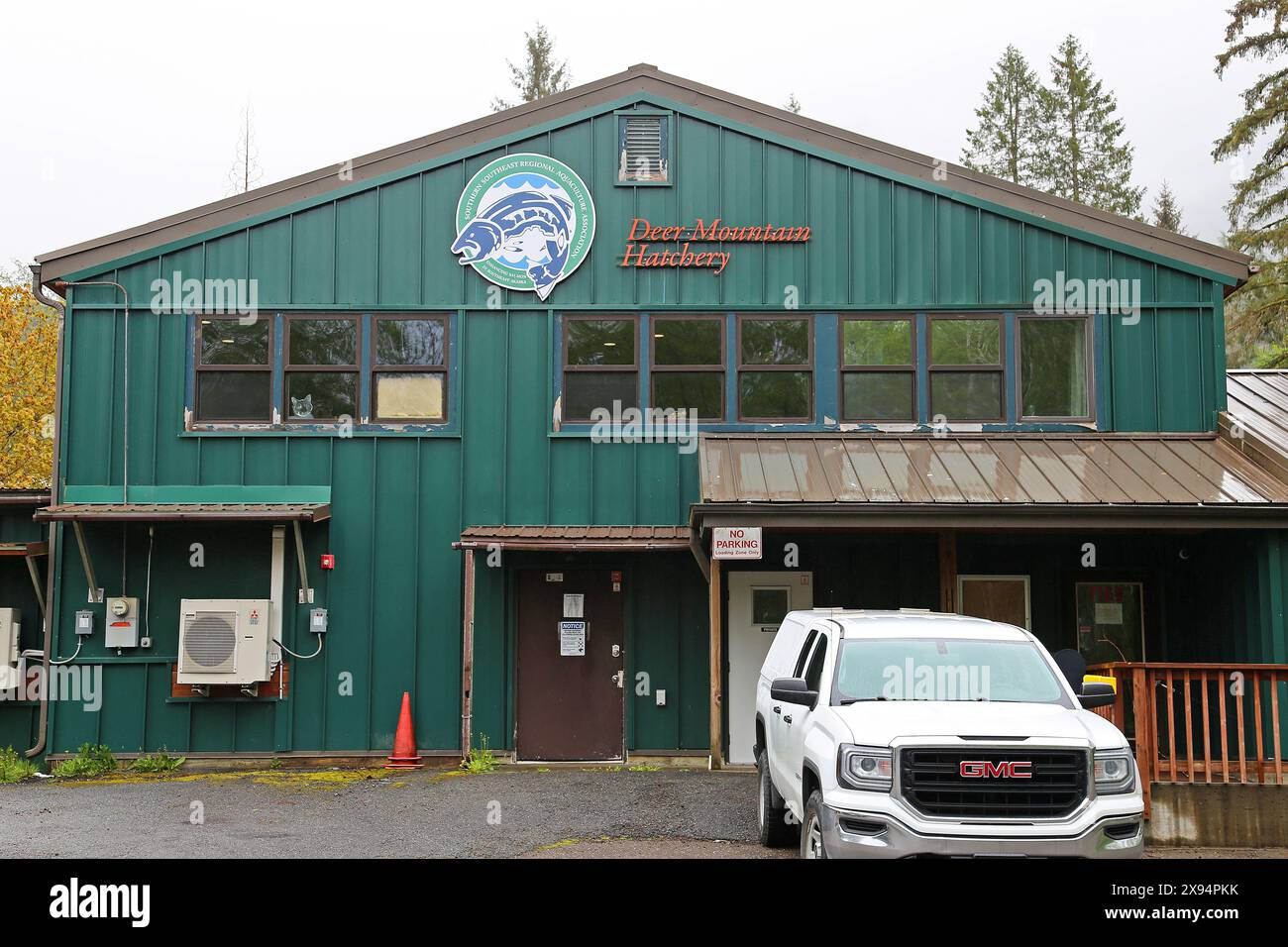 Deer Mountain Hatchery, Salmon Street, Ketchikan, Revillagigedo Island ...