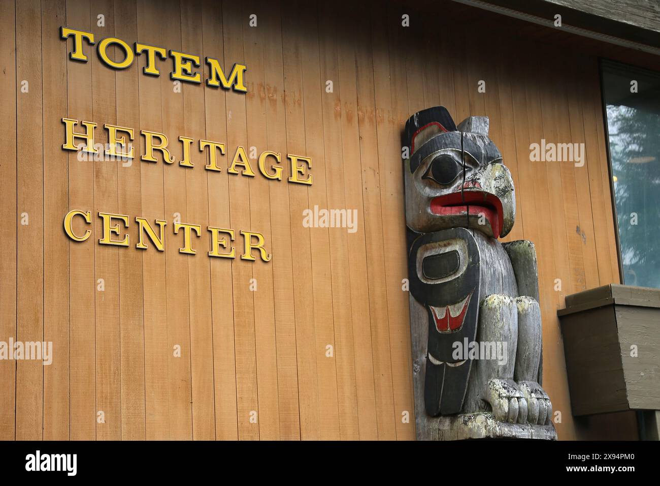 Totem Heritage Centre, Ketchikan, Revillagigedo Island, Clarence Strait ...