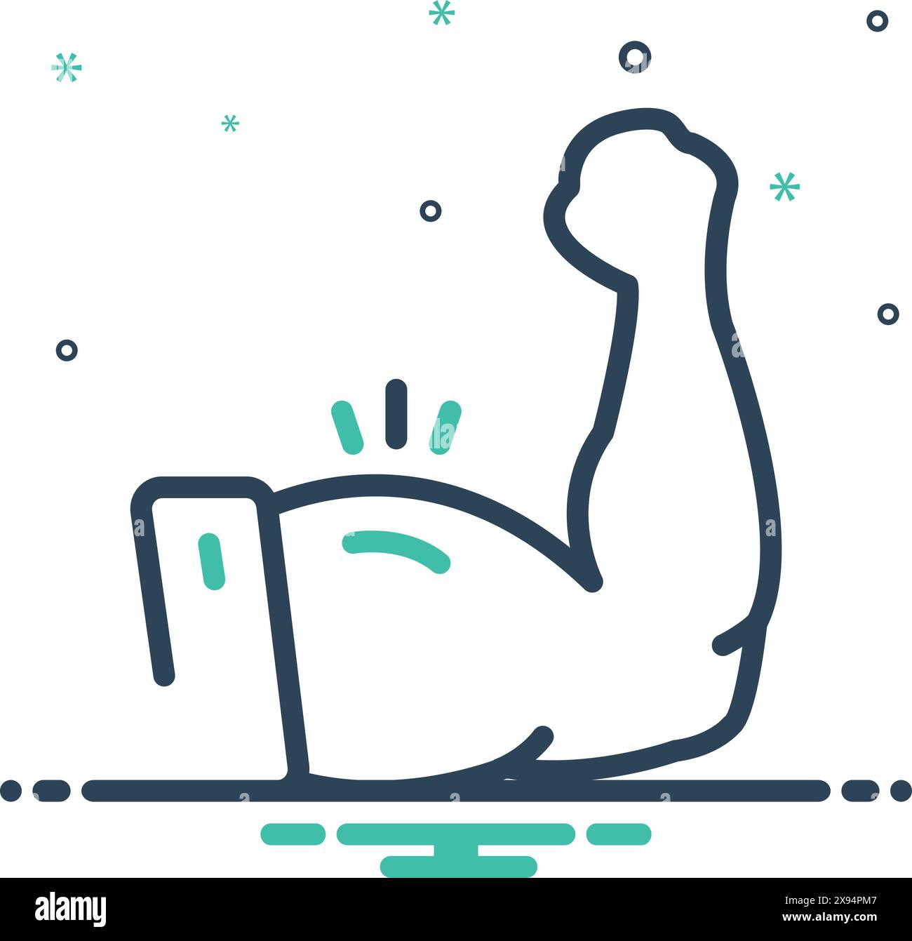 Icon for muscle arm,muscle,arm Stock Vector Image & Art - Alamy