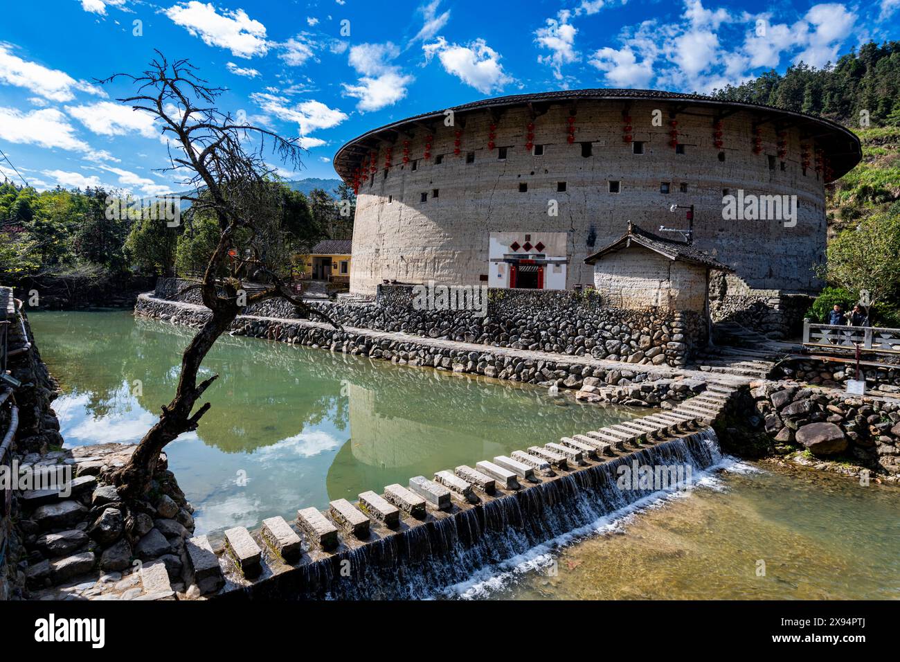 Yuchang Fujian Tulou, rural dwelling of the Hakka, Fujian, China, Asia ...