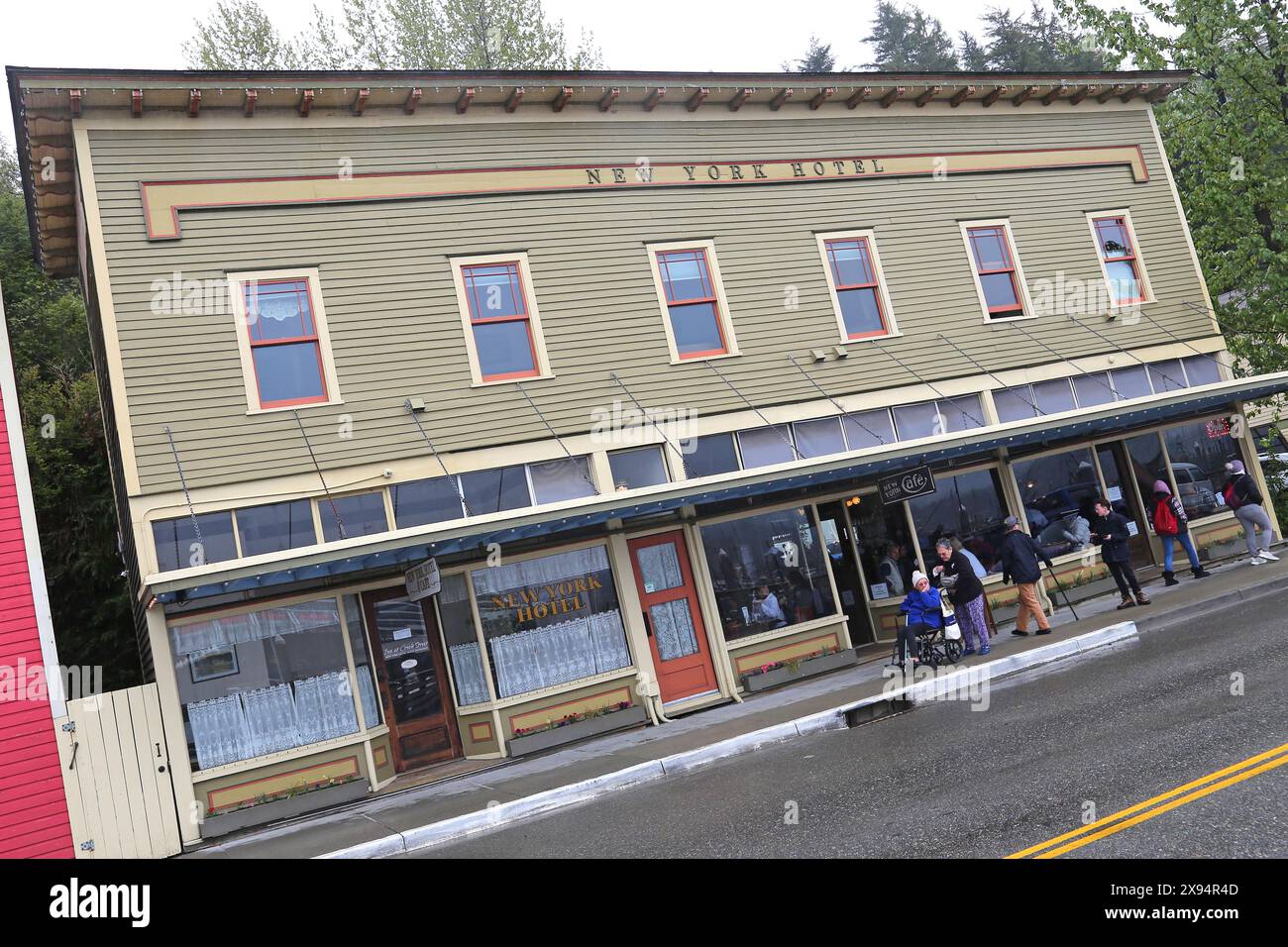 New York Hotel and Cafe, Stedman Street, Ketchikan, Revillagigedo ...