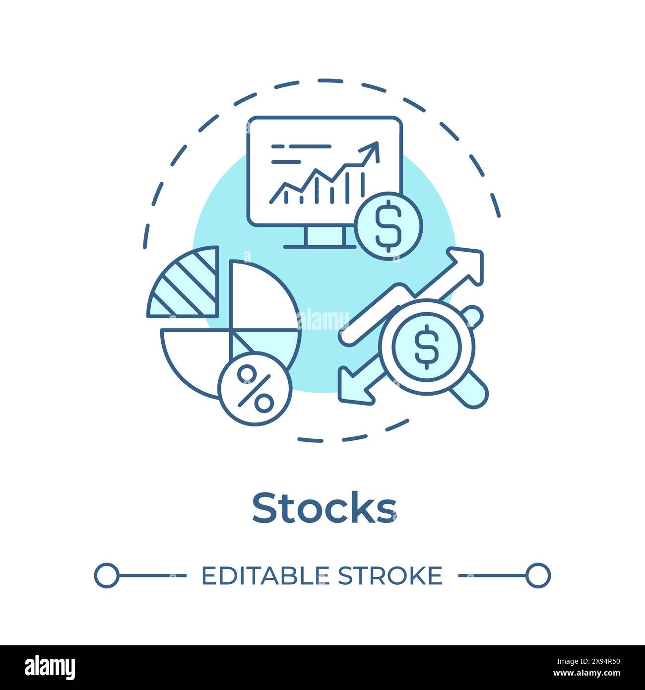 Stocks Soft Blue Concept Icon Stock Vector Image And Art Alamy