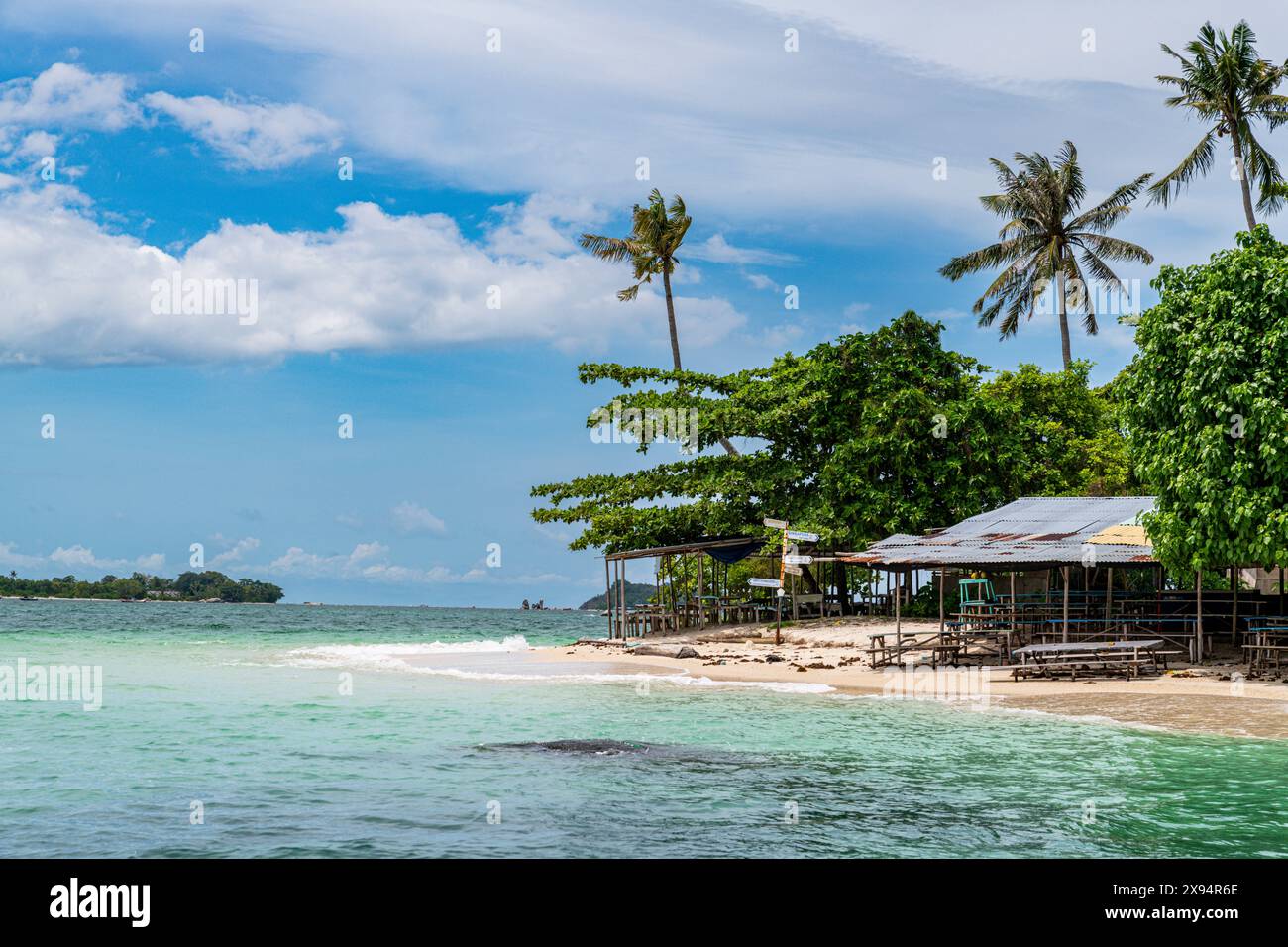 Kepayang Island, Belitung island off the coast of Sumatra, Indonesia ...
