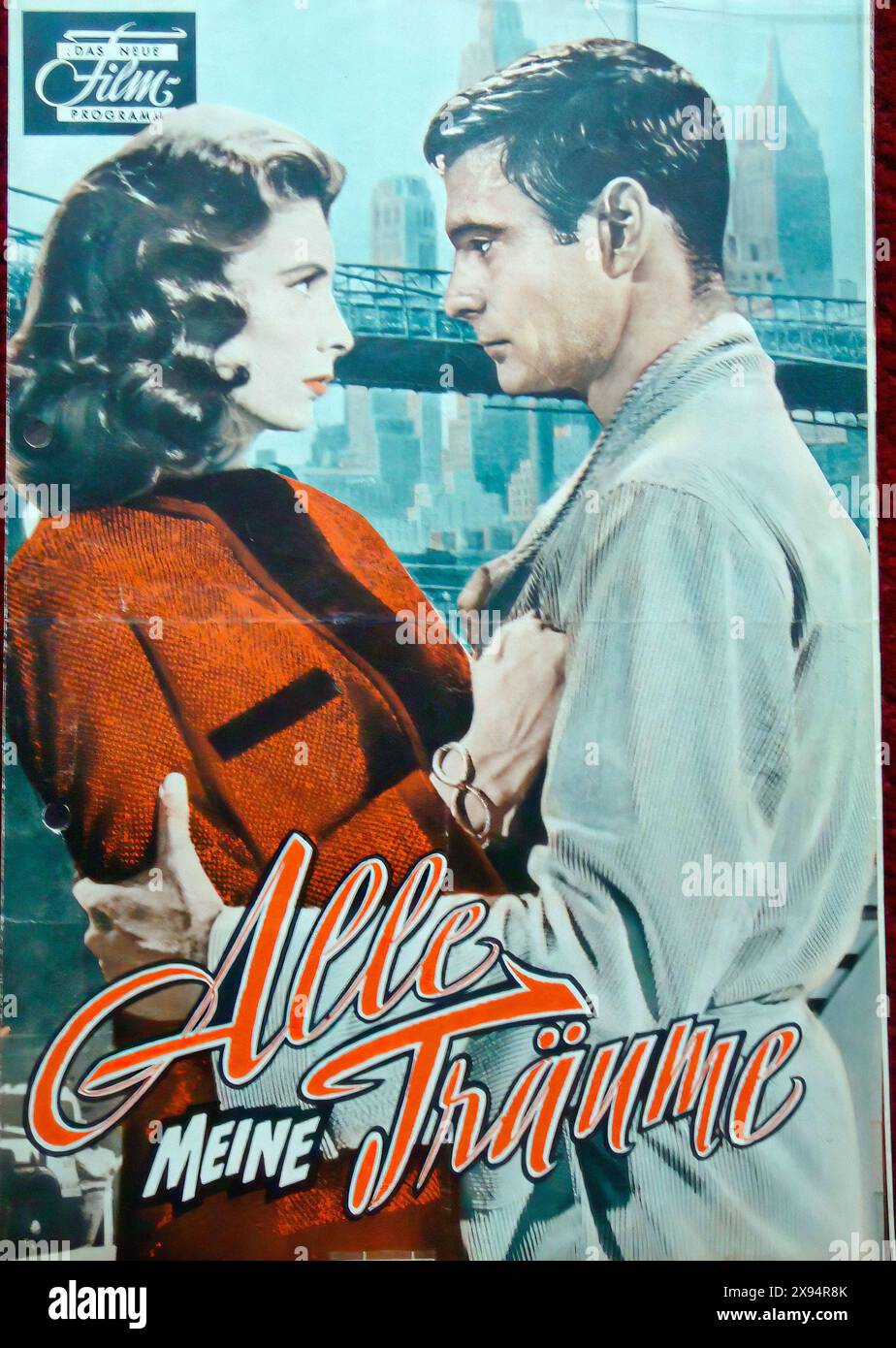 BEST OF EVERYTHING, THE 004 - Vintage German Movie Poster Stock Photo ...