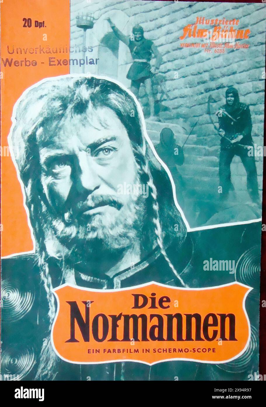 CONQUEST OF THE NORMANS (1962) 005 - Vintage German Movie Poster Stock ...
