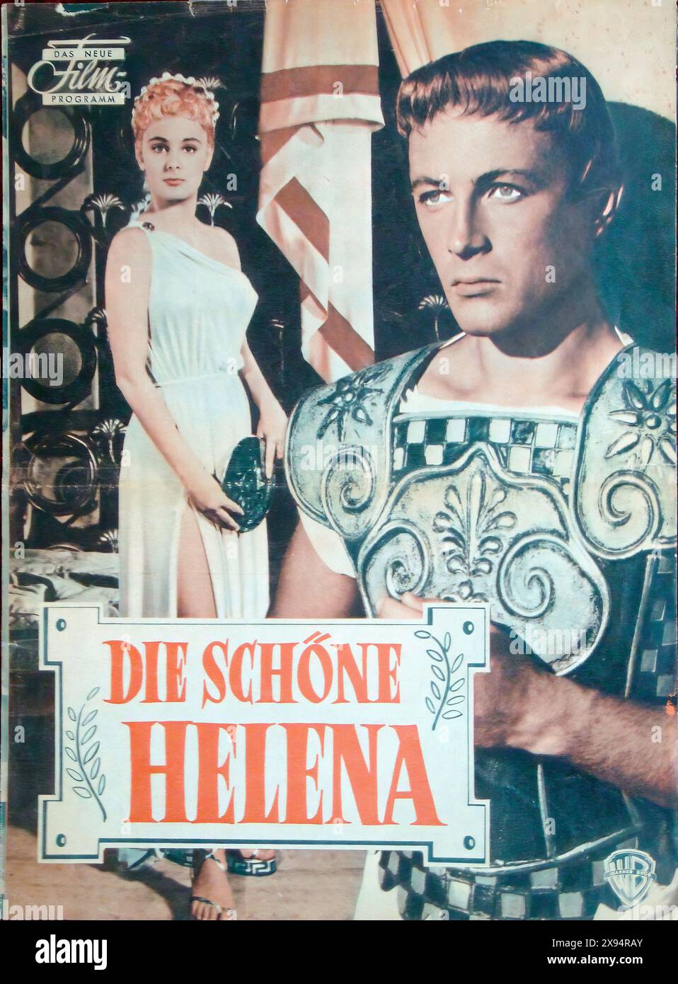 HELEN OF TROY 009 - Vintage German Movie Poster Stock Photo - Alamy