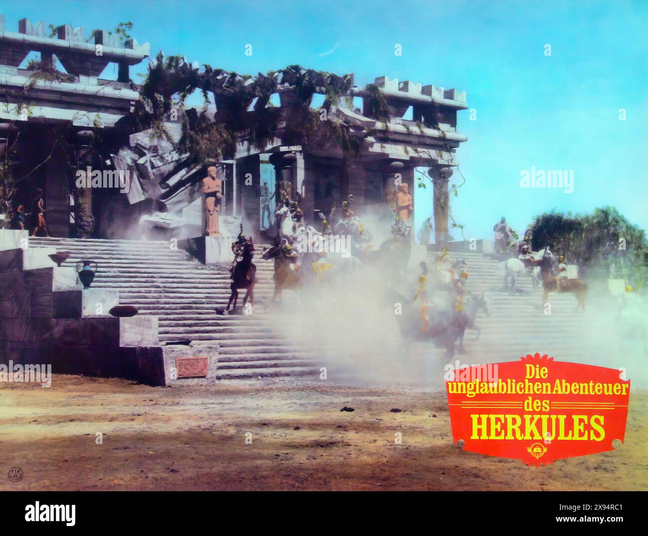 HERCULES (1958) 033 - Vintage German Movie Poster Stock Photo - Alamy