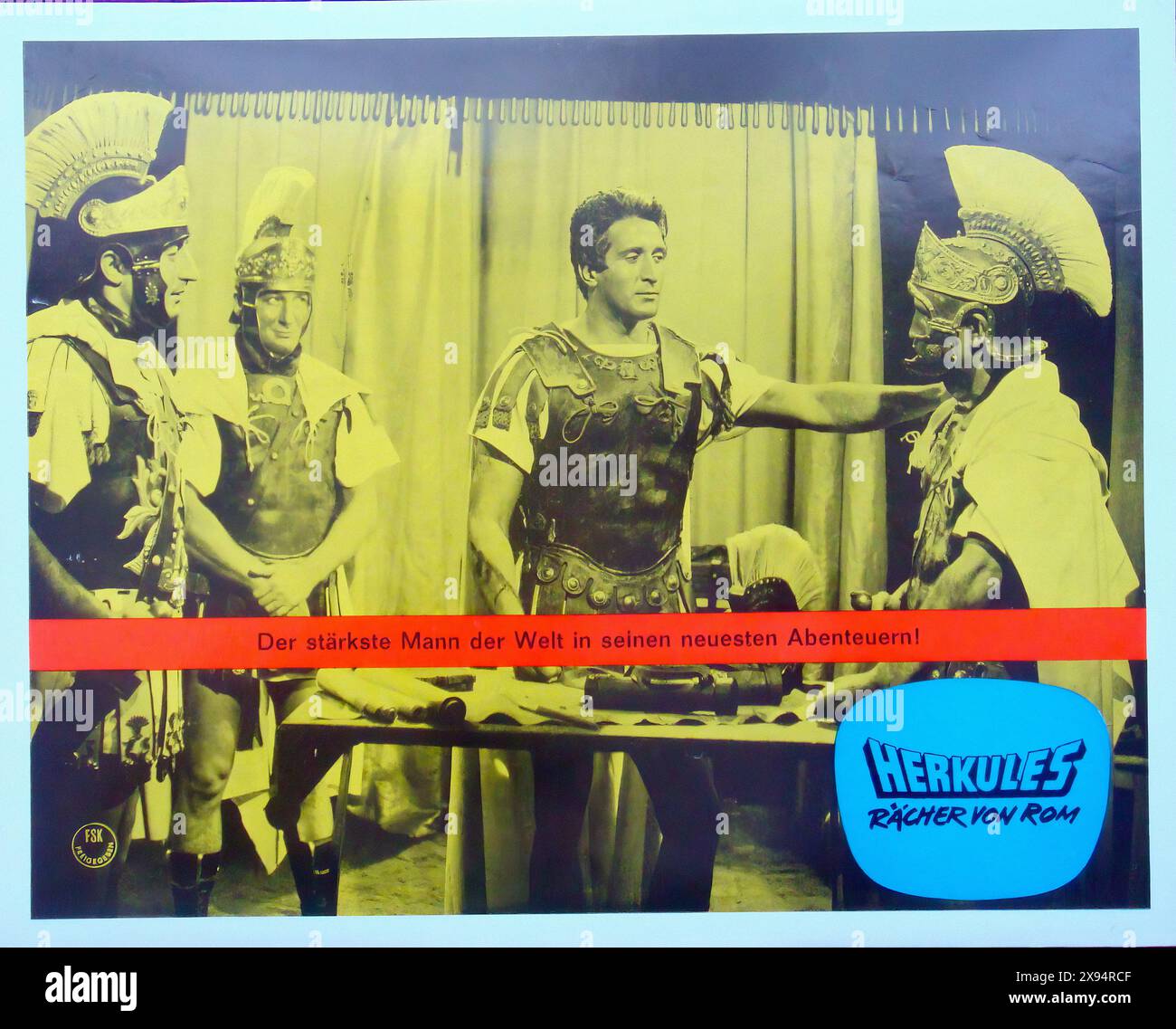 HERCULES AGAINST ROME (1964) 021 - Vintage German Movie Poster Stock ...
