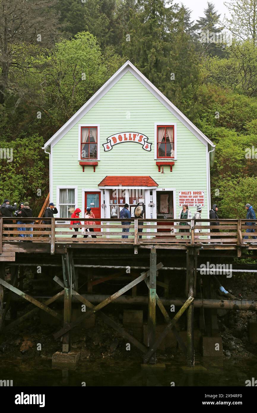 Dolly’s House, Creek Street, Ketchikan, Revillagigedo Island, Clarence ...