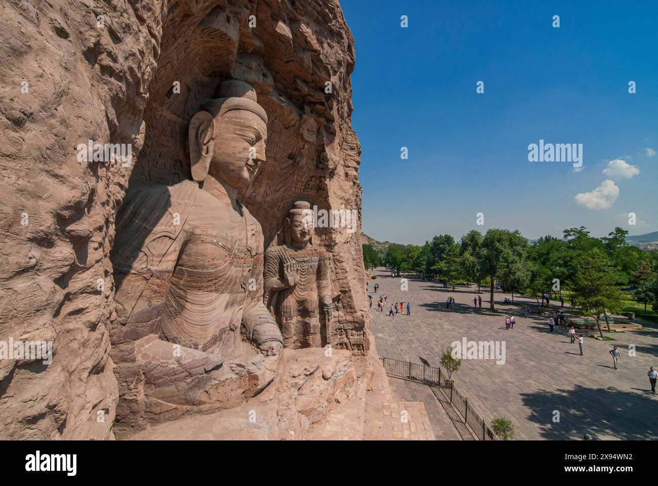 The Yungang Grottoes, ancient Buddhist temple grottoes, UNESCO World ...