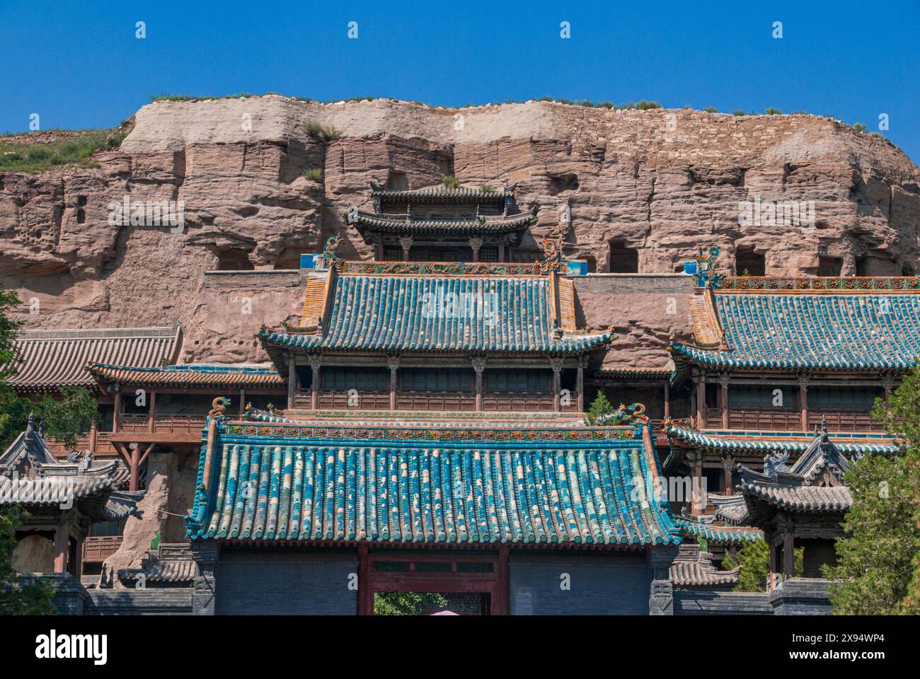 The Yungang Grottoes, ancient Buddhist temple grottoes, UNESCO World ...