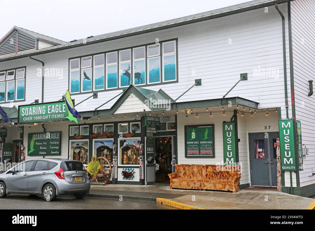 Soaring Eagle Native Art, Main Street, Ketchikan, Revillagigedo Island ...