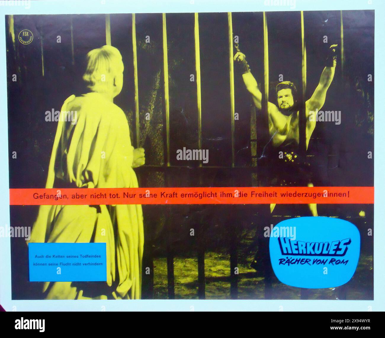 HERCULES AGAINST ROME (1964) 022 - Vintage German Movie Poster Stock ...