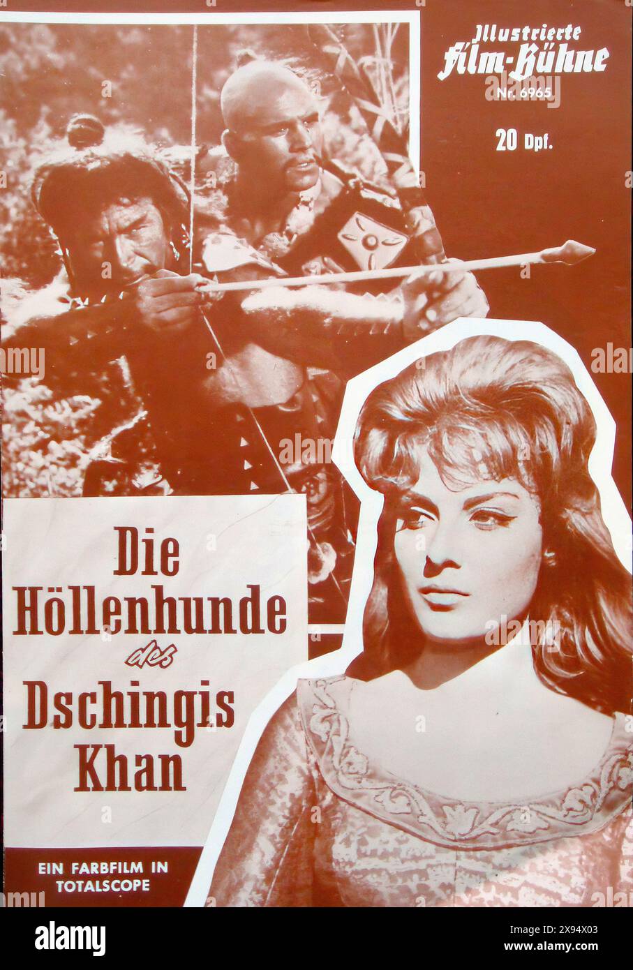 HERCULES AGAINST THE MONGOLS (1963) 013 - Vintage German Movie Poster ...