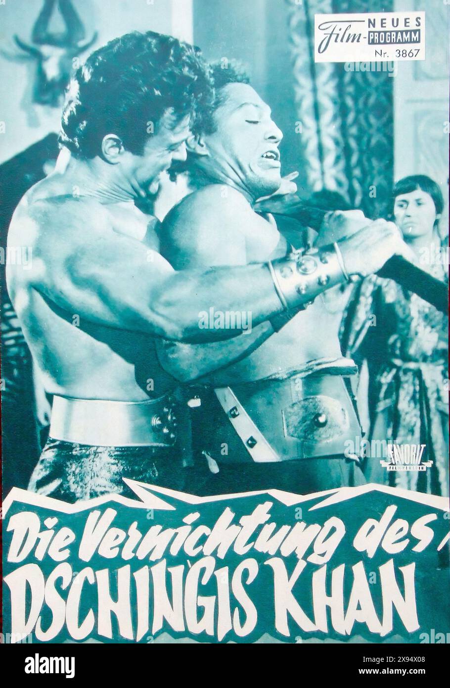 HERCULES AGAINST THE BARBARIANS (1964) 003 - Vintage German Movie ...