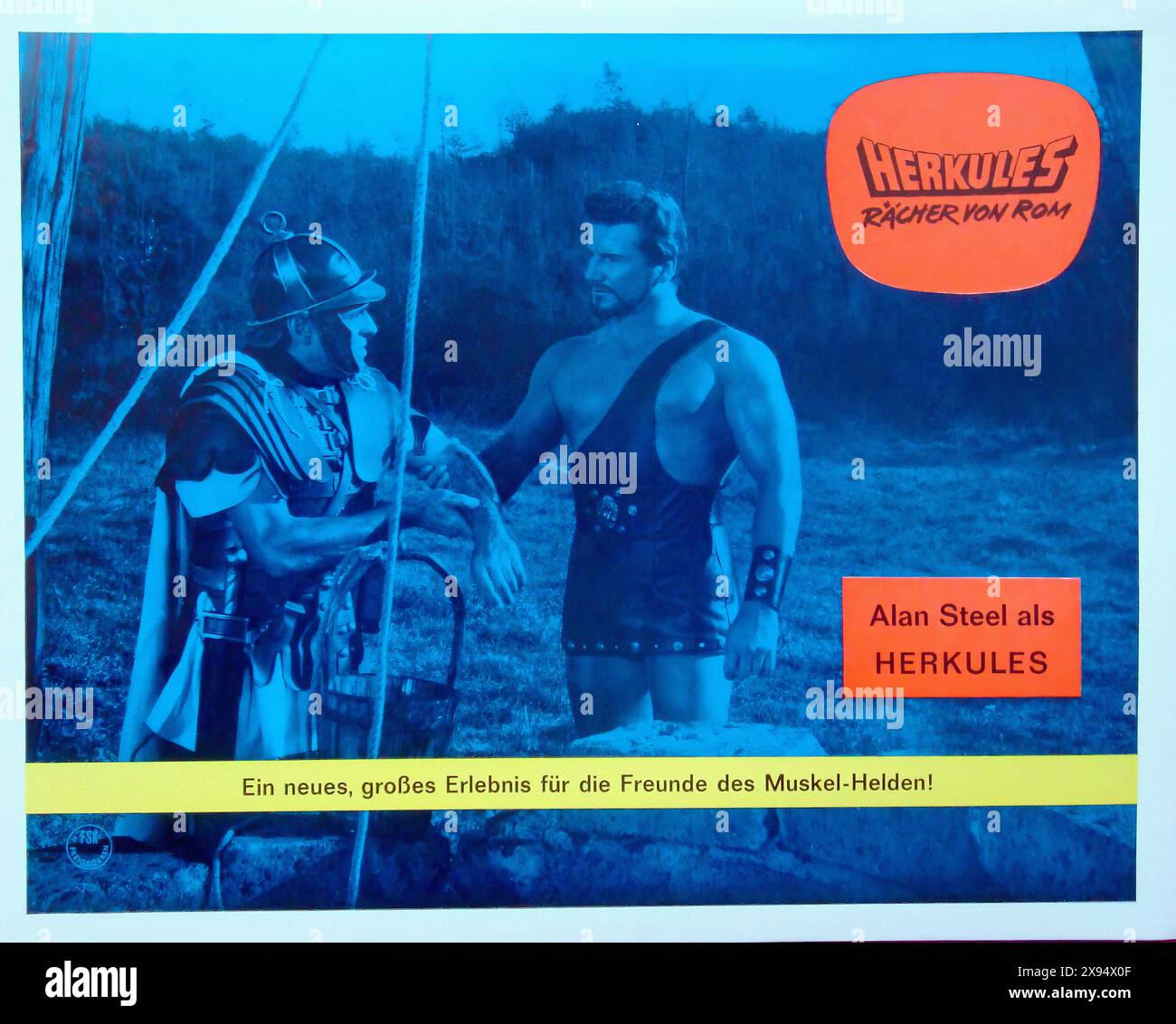 HERCULES AGAINST ROME (1964) 027 - Vintage German Movie Poster Stock ...