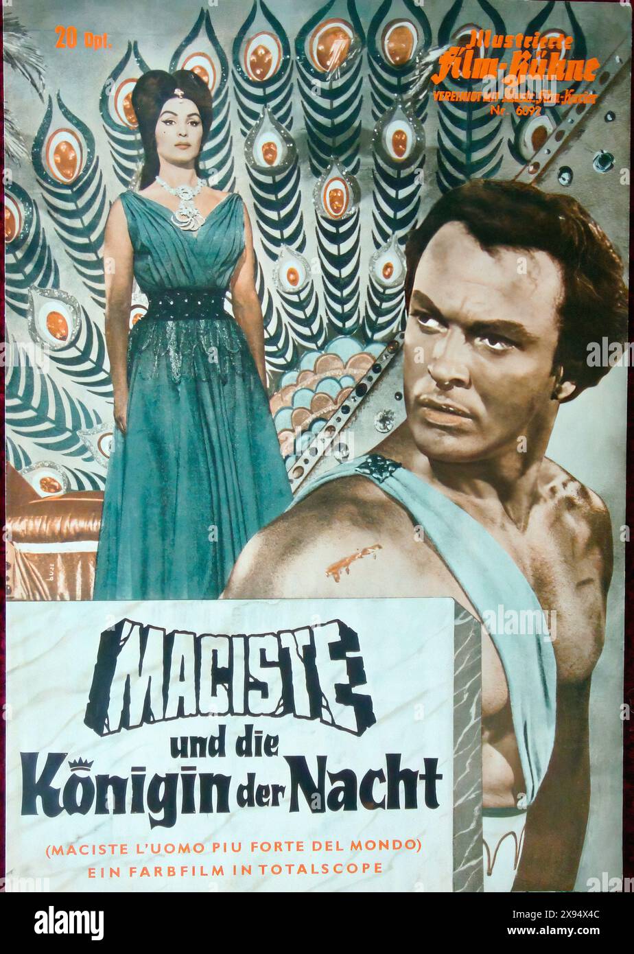 MOLE MEN AGAINST THE SON OF HERCULES (1961) 004 - Vintage German Movie ...