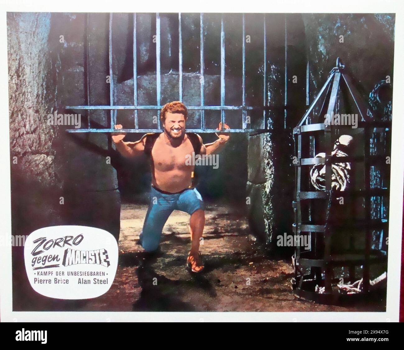 SAMSON AND THE SLAVE QUEEN (1963) 011 - Vintage German Movie Poster ...