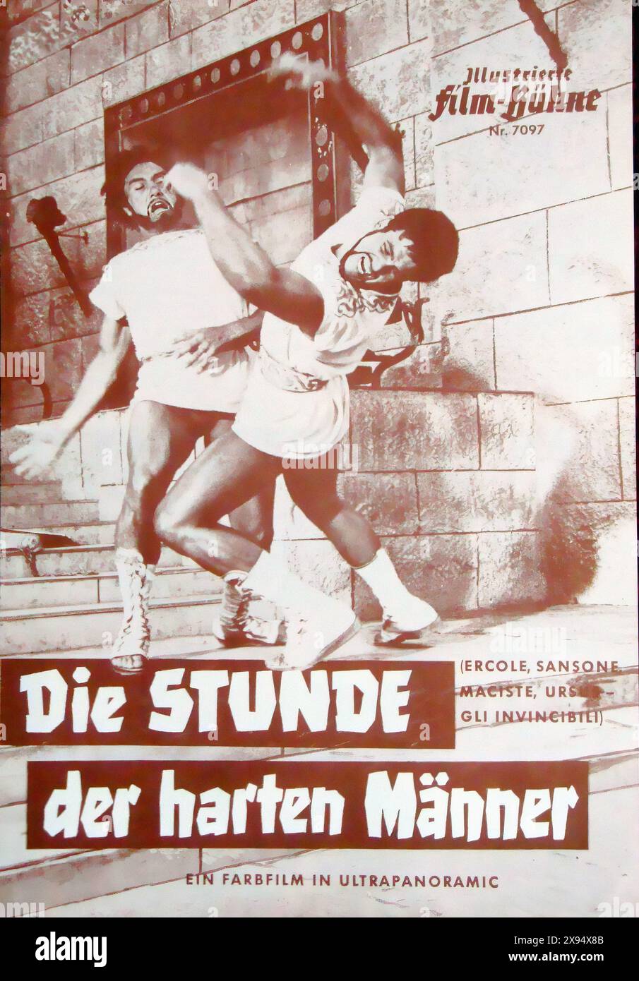 SAMSON AND THE MIGHTY CHALLENGE (1964) 006 - Vintage German Movie ...