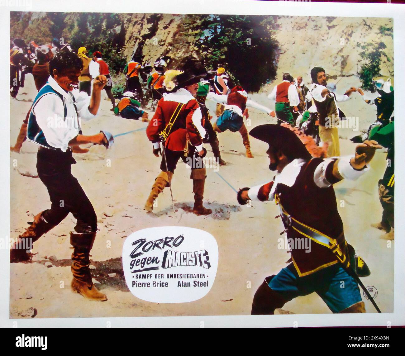 SAMSON AND THE SLAVE QUEEN (1963) 034 - Vintage German Movie Poster ...