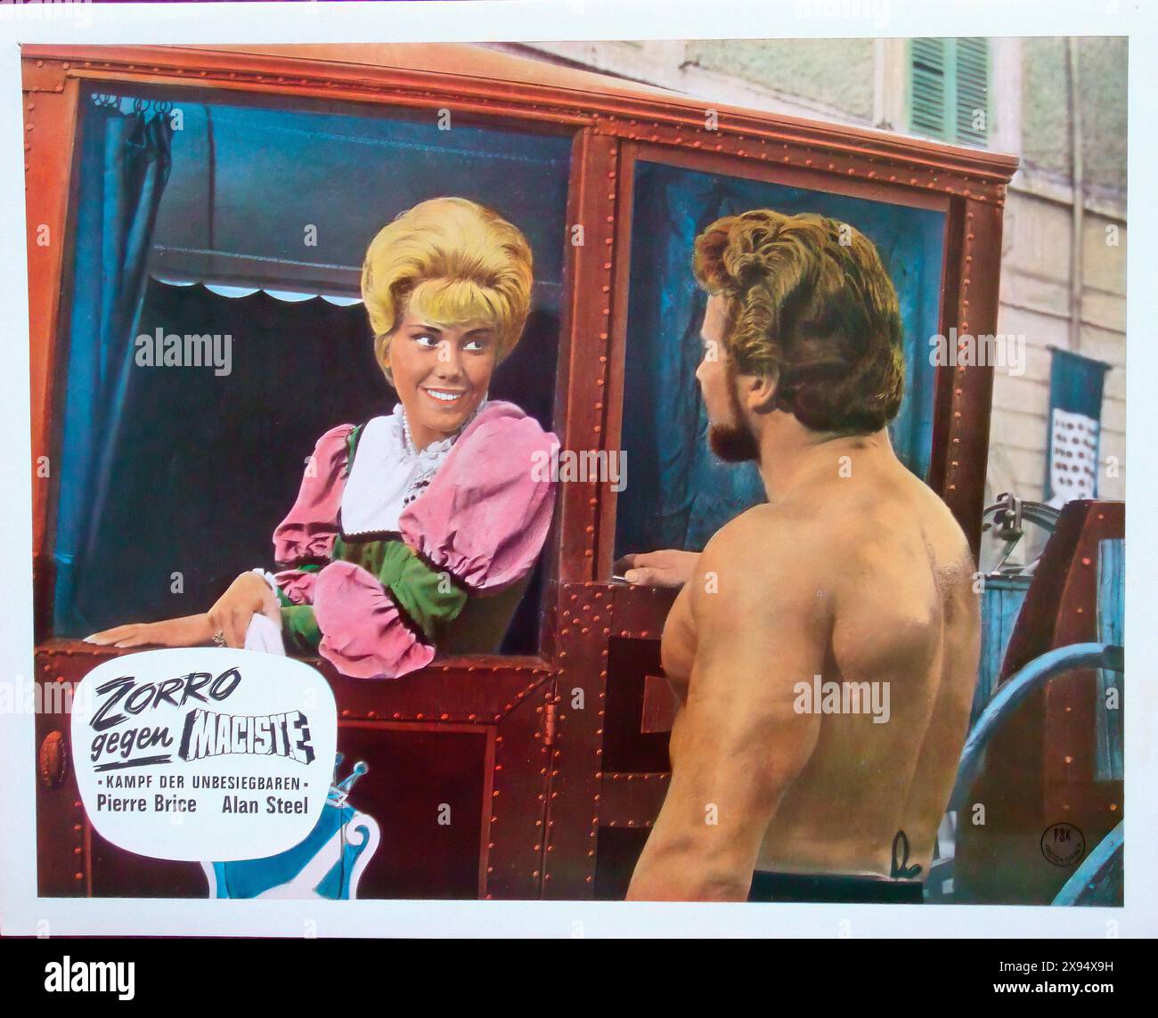 SAMSON AND THE SLAVE QUEEN (1963) 045 - Vintage German Movie Poster ...