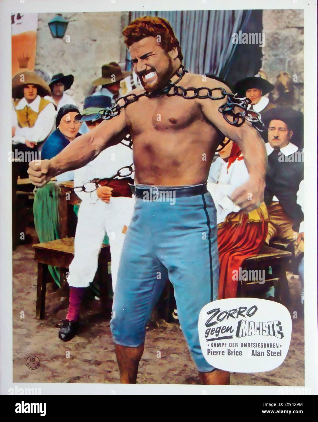 SAMSON AND THE SLAVE QUEEN (1963) 021 - Vintage German Movie Poster ...