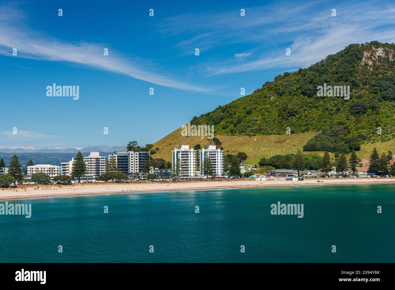 Mount Maunganui, Tauranga, Bay of Plenty, North Island, New Zealand ...