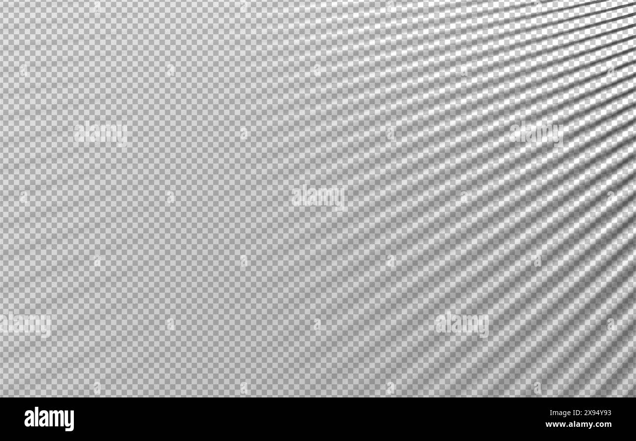 Light effect shadow overlay from blind isolated transparent background ...