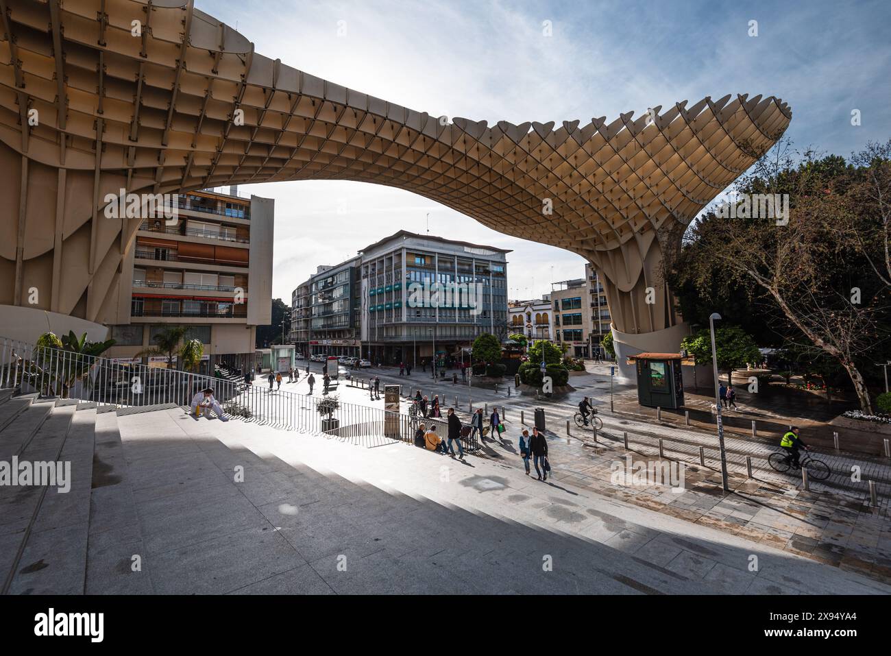 Setas de Sevilla (Metropol Parasol), one of the largest wooden ...