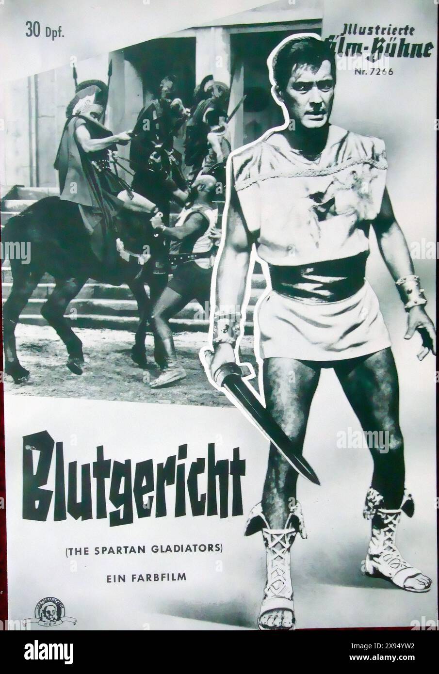 SPARTAN GLADIATOR, THE (1964) 011 - Vintage German Movie Poster Stock ...