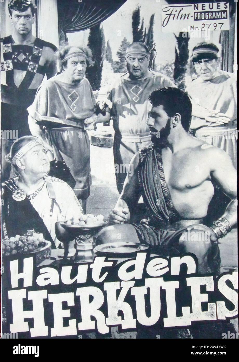 THREE STOOGES MEET HERCULES, THE 006 - Vintage German Movie Poster ...