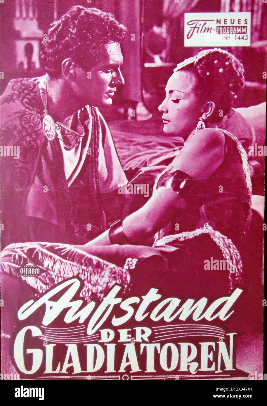 WARRIOR AND THE SLAVE GIRL, THE (1958) 004 - Vintage German Movie ...