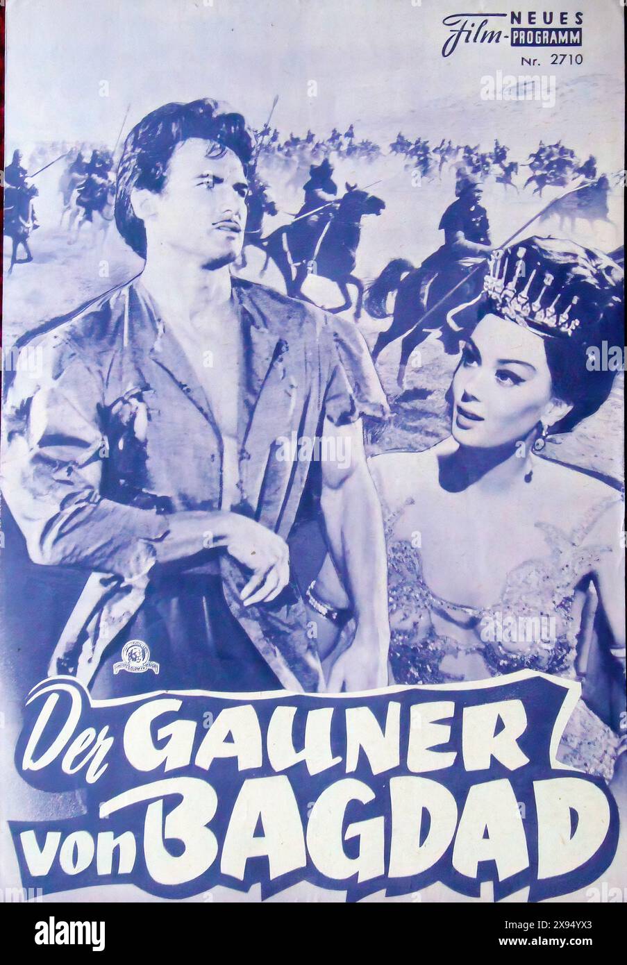 THIEF OF BAGHDAD, THE 004 - Vintage German Movie Poster Stock Photo - Alamy