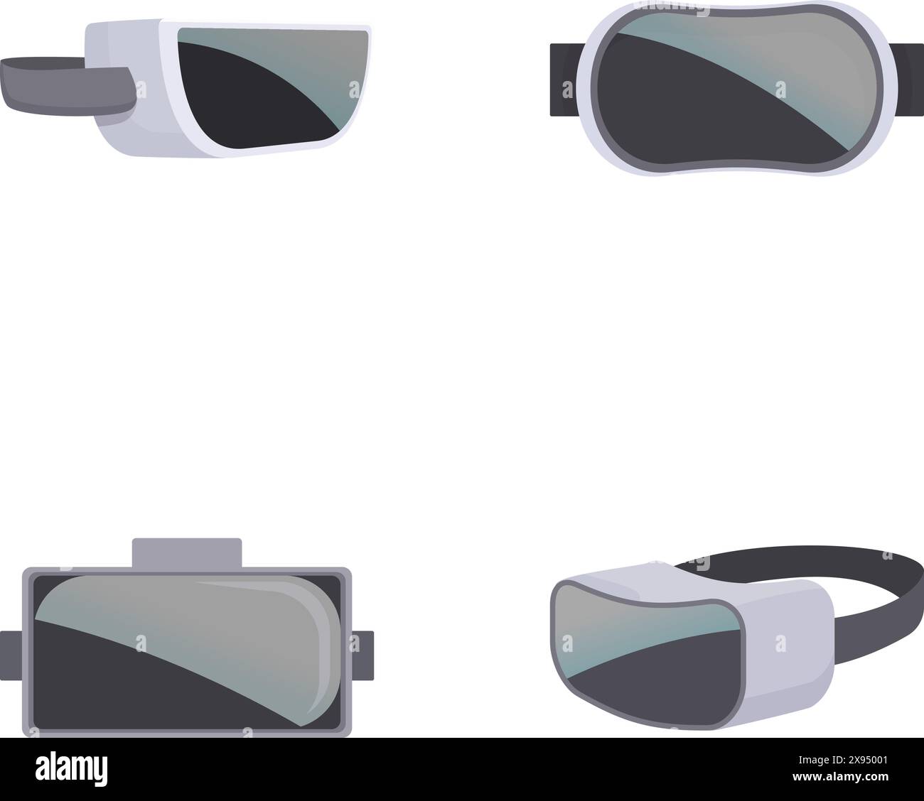 Vr headset accessories Cut Out Stock Images & Pictures - Alamy