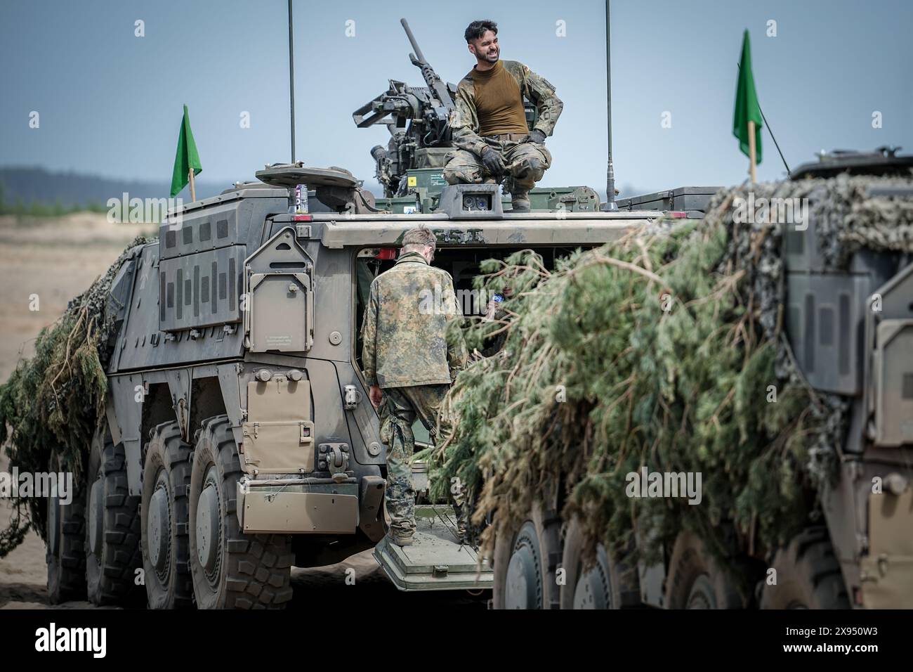 Pabrade, Lithuania. 29th May, 2024. Bundeswehr soldiers take part in ...