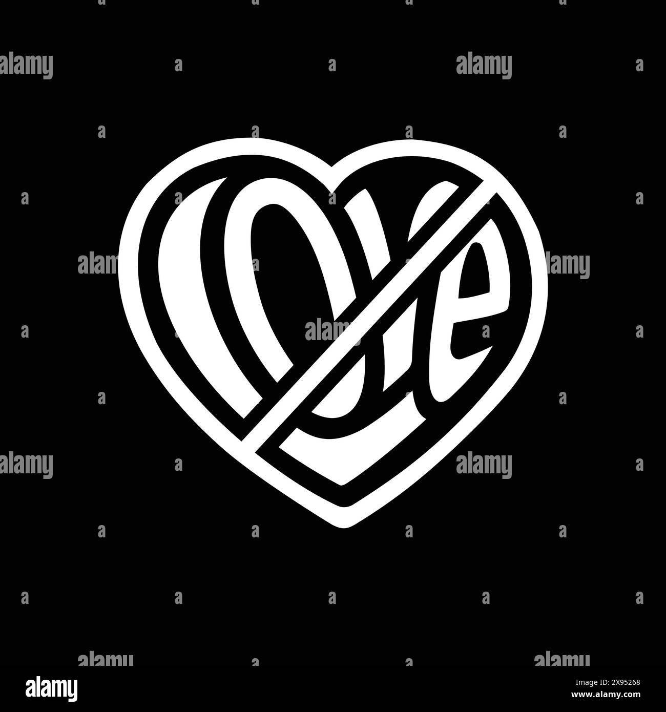 No Love Sign. Vector and Illustration Stock Vector Image & Art - Alamy