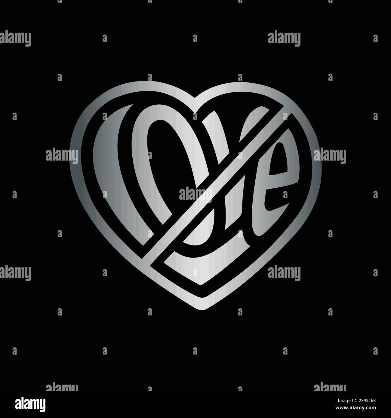 No Love Sign. Vector and Illustration Stock Vector Image & Art - Alamy
