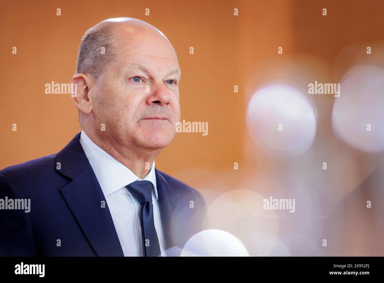 Berlin, Deutschland. 29th May, 2024. Olaf Scholz (SPD), Federal ...