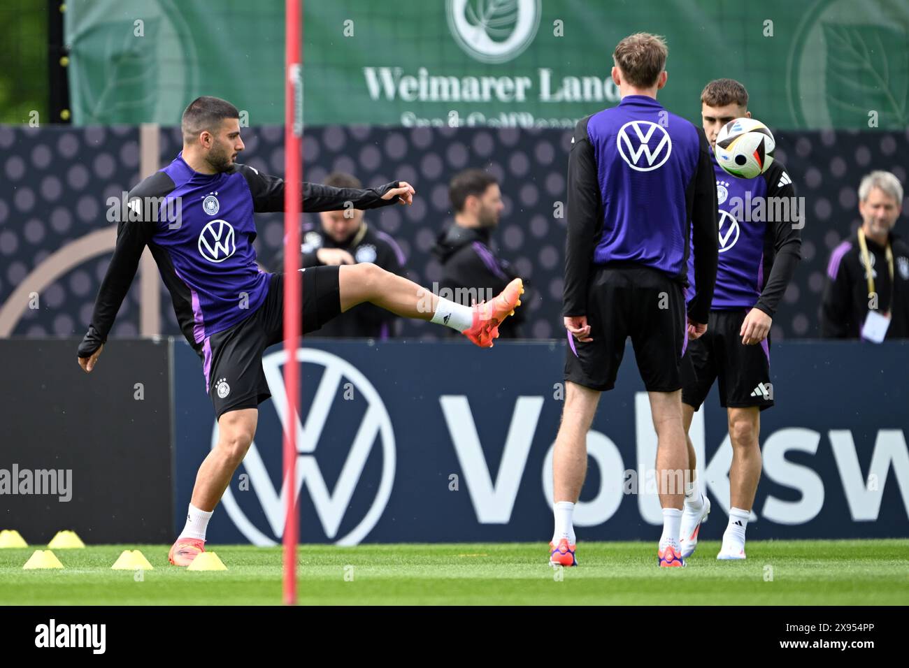 29 May 2024, Thuringia, Blankenhain: Soccer: National team, preparation for the home European ...