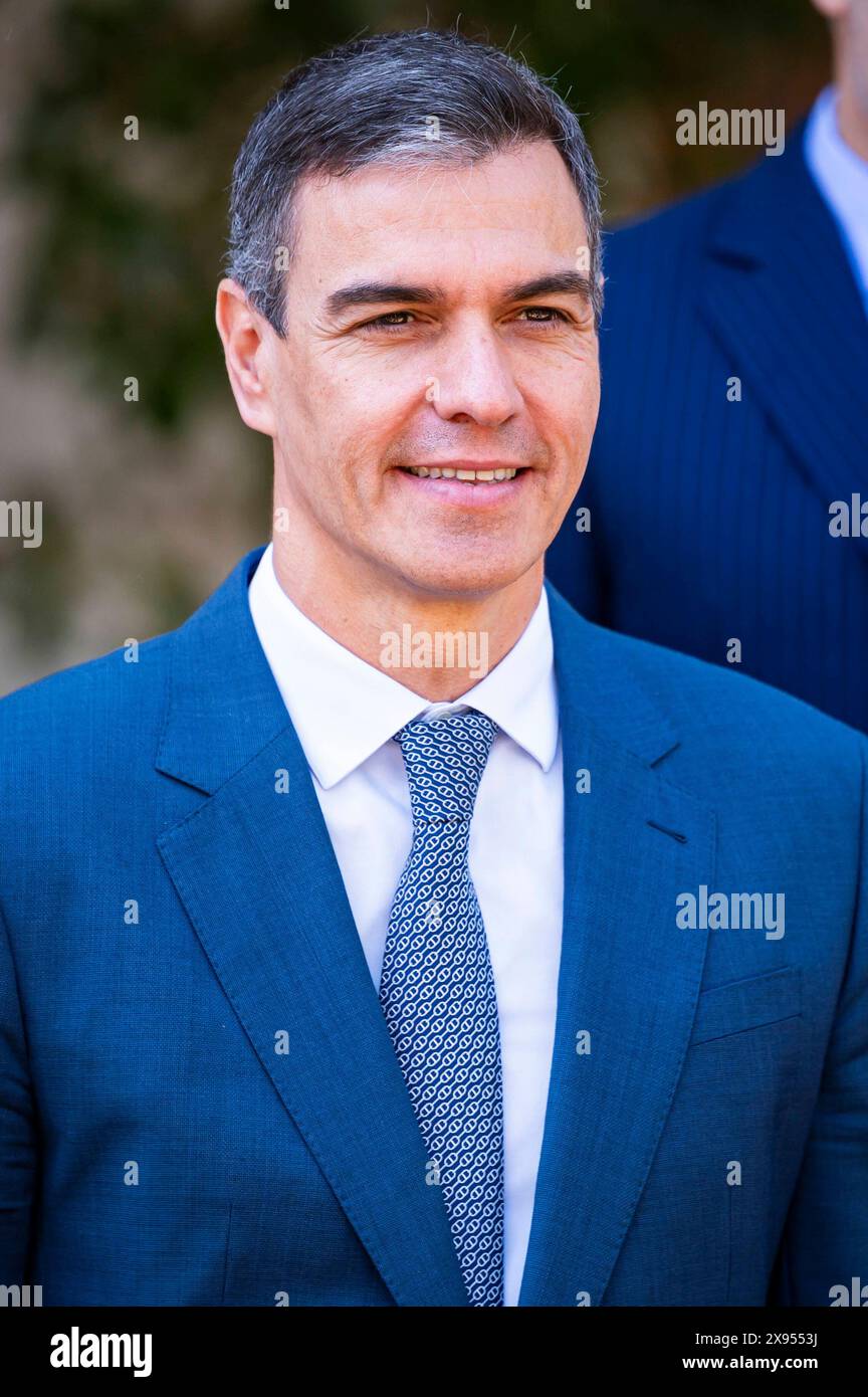 Spanish Politics 2024: Pedro Sanchez receives Arab ministers at Moncloa ...