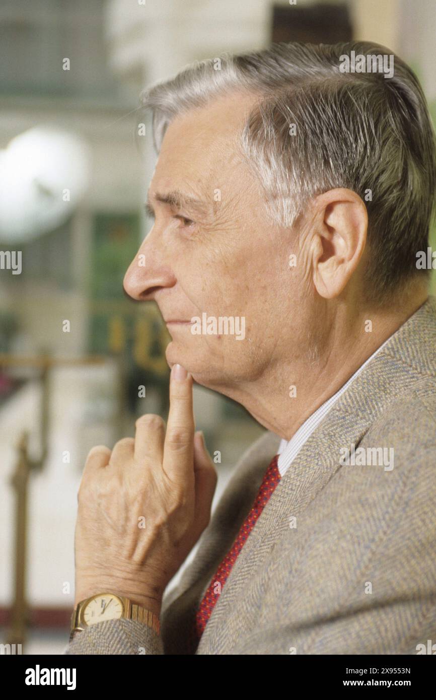 Edward Osborne WILSON - Date : 20000301 ©John Foley/Opale.photo Stock ...