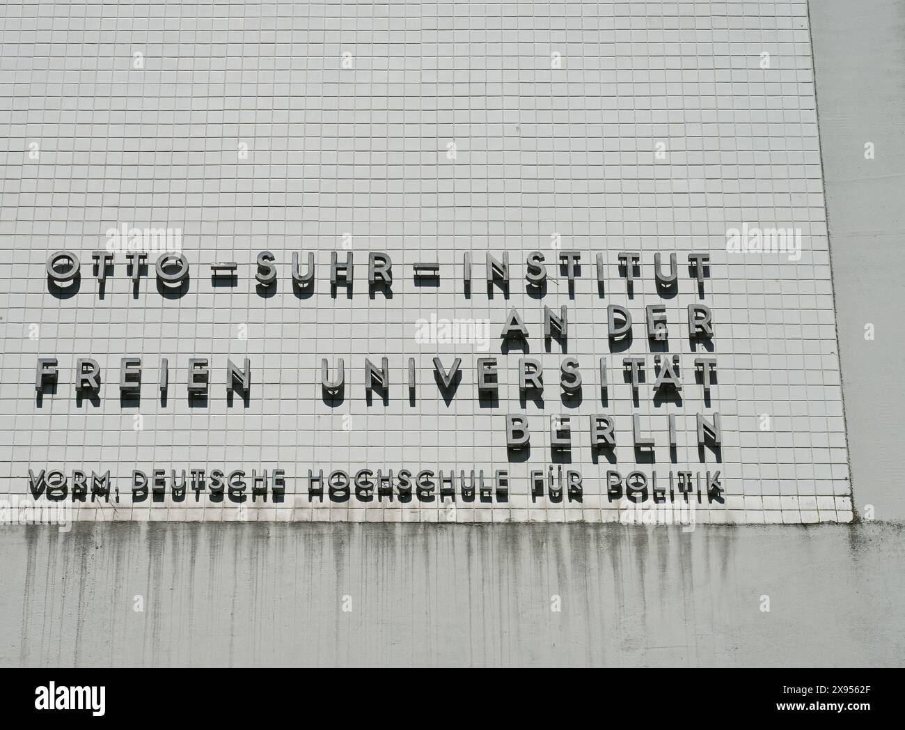 Otto suhr institute hi-res stock photography and images - Alamy