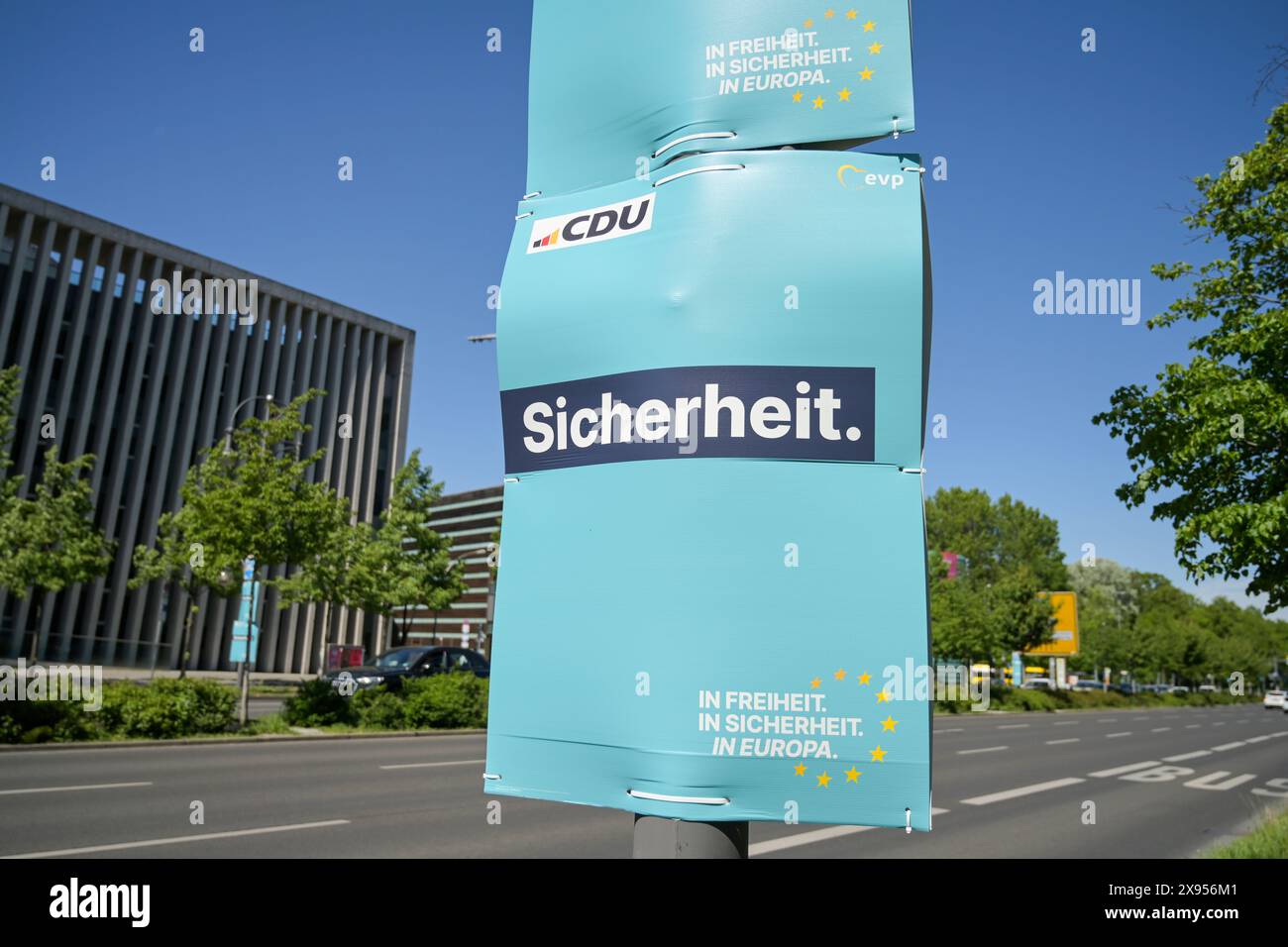 CDU election poster for the European elections 2024, Berlin, Germany ...