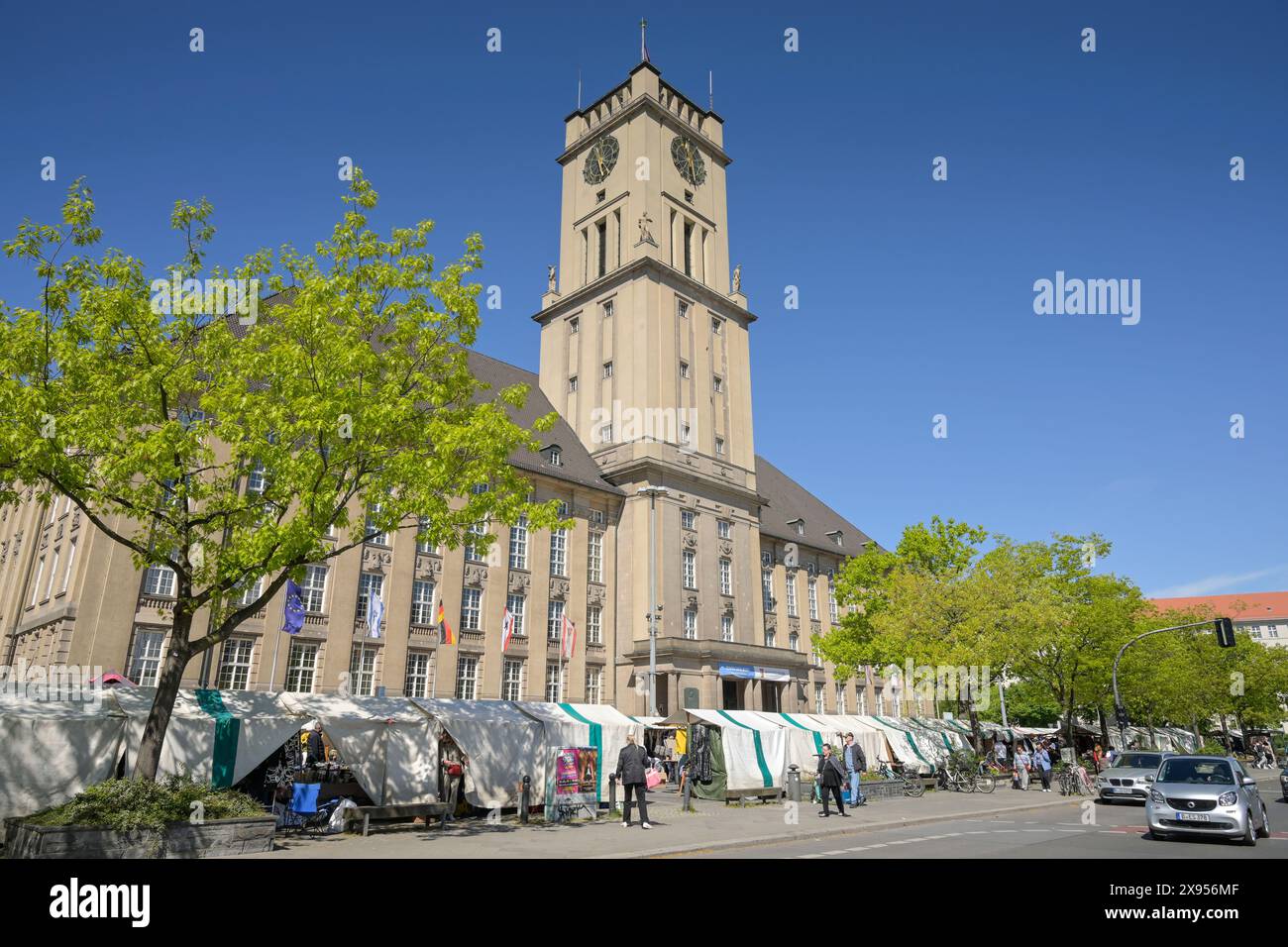 Schöneberg Town Hall, John-F.-Kennedy-Platz, Schöneberg, Berlin ...