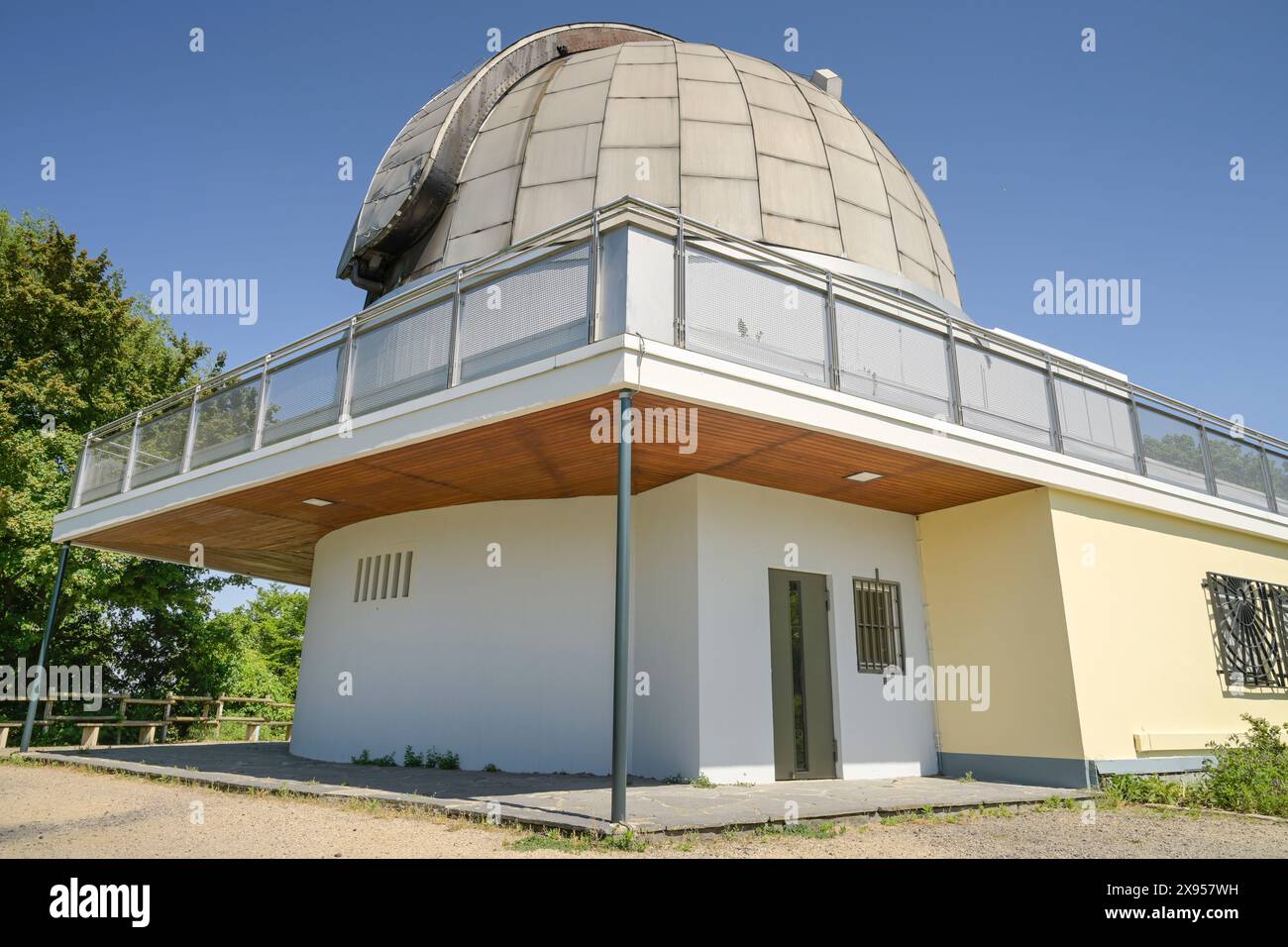Wilhelm Foerster Observatory, Munsterdamm, Schöneberg, Berlin, Germany ...