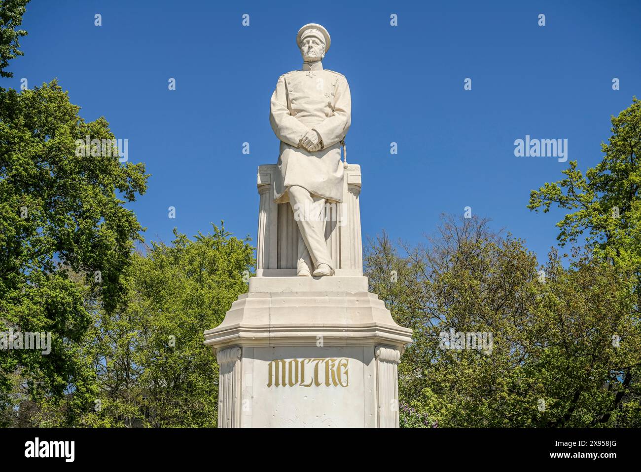 Monument, Helmuth Karl Bernhard von Moltke, Grosser Stern, Tiergarten ...