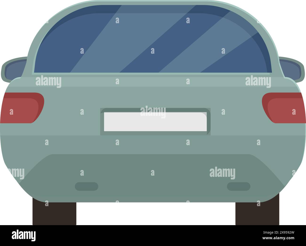Tail lights car Stock Vector Images - Alamy