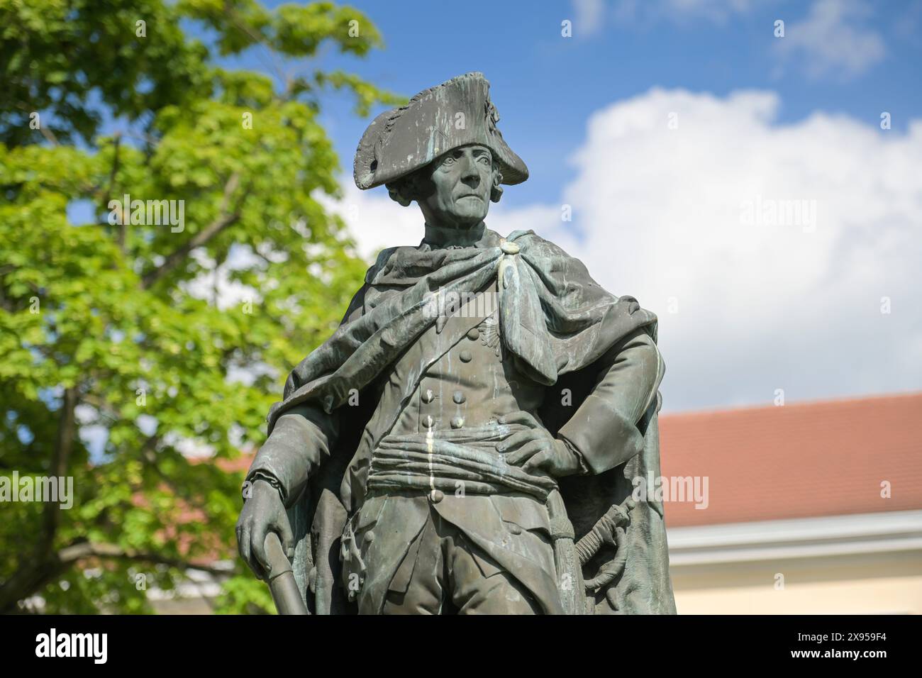 Monument to Frederick the Great, New Wing, Charlottenburg Palace ...